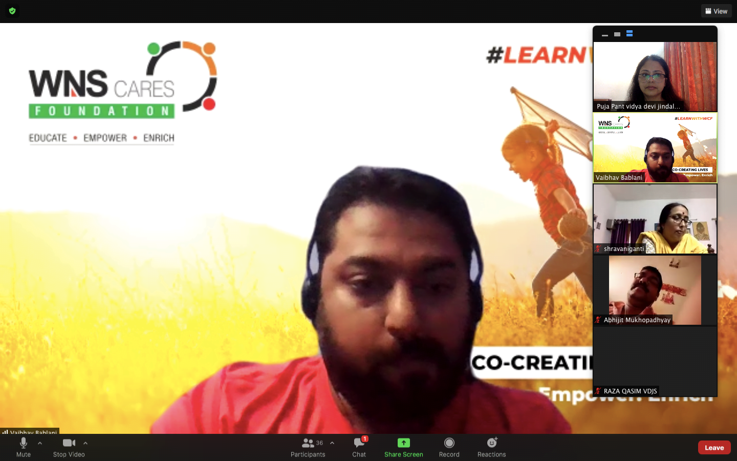 Webinar on Cyber Smart School - Vidya Devi Jindal School